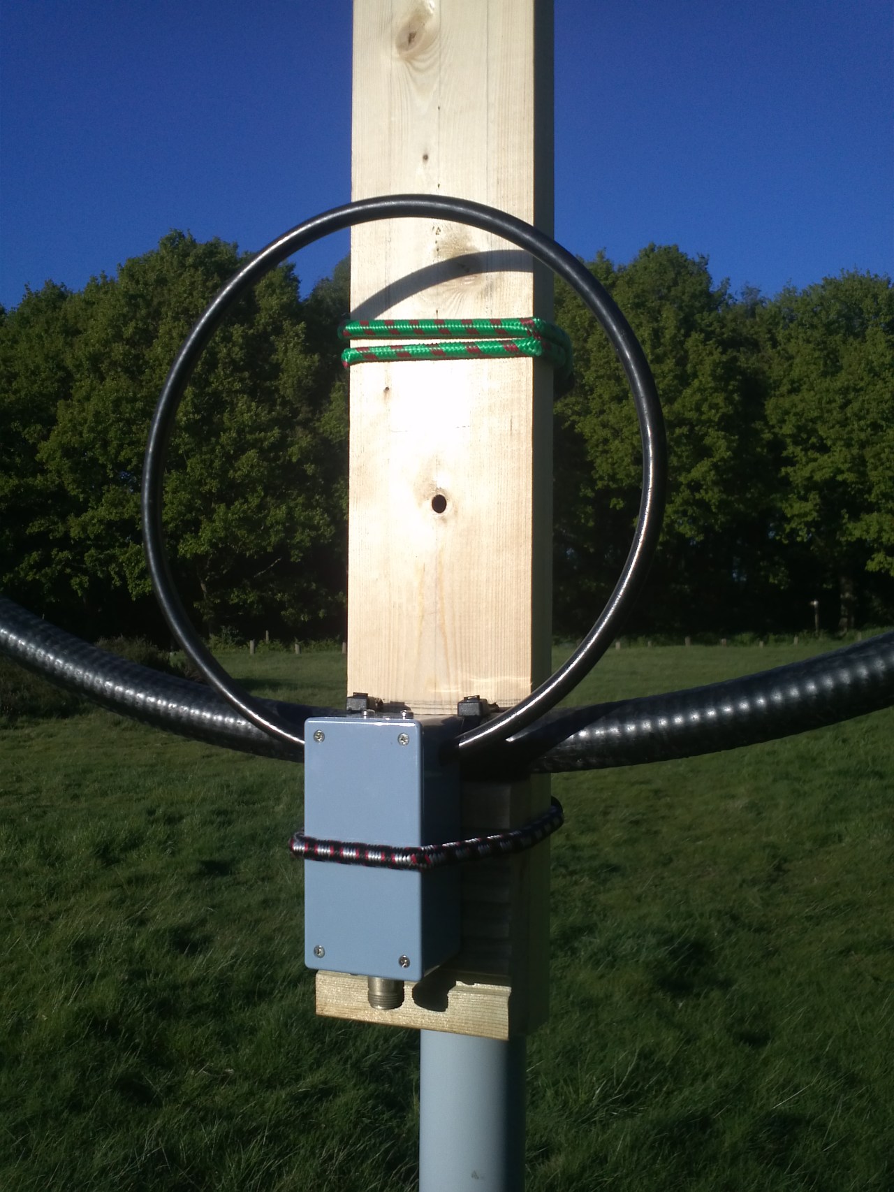 LDF5-50 based Magnetic Loop Antenna | G4HSK