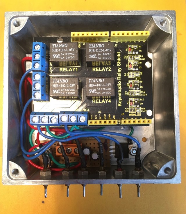 An Arduino Based Four Event Sequencer | G4HSK