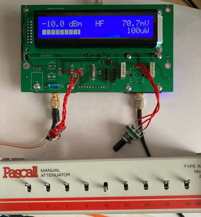 AD8317 + Arduino RF Power Meter # 2 | G4HSK